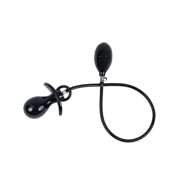 Inflatable Silicone Black Pacifier - Pumpland